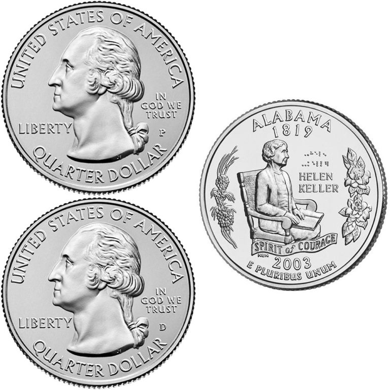 2003 Alabama State Quarters - Surfcoins