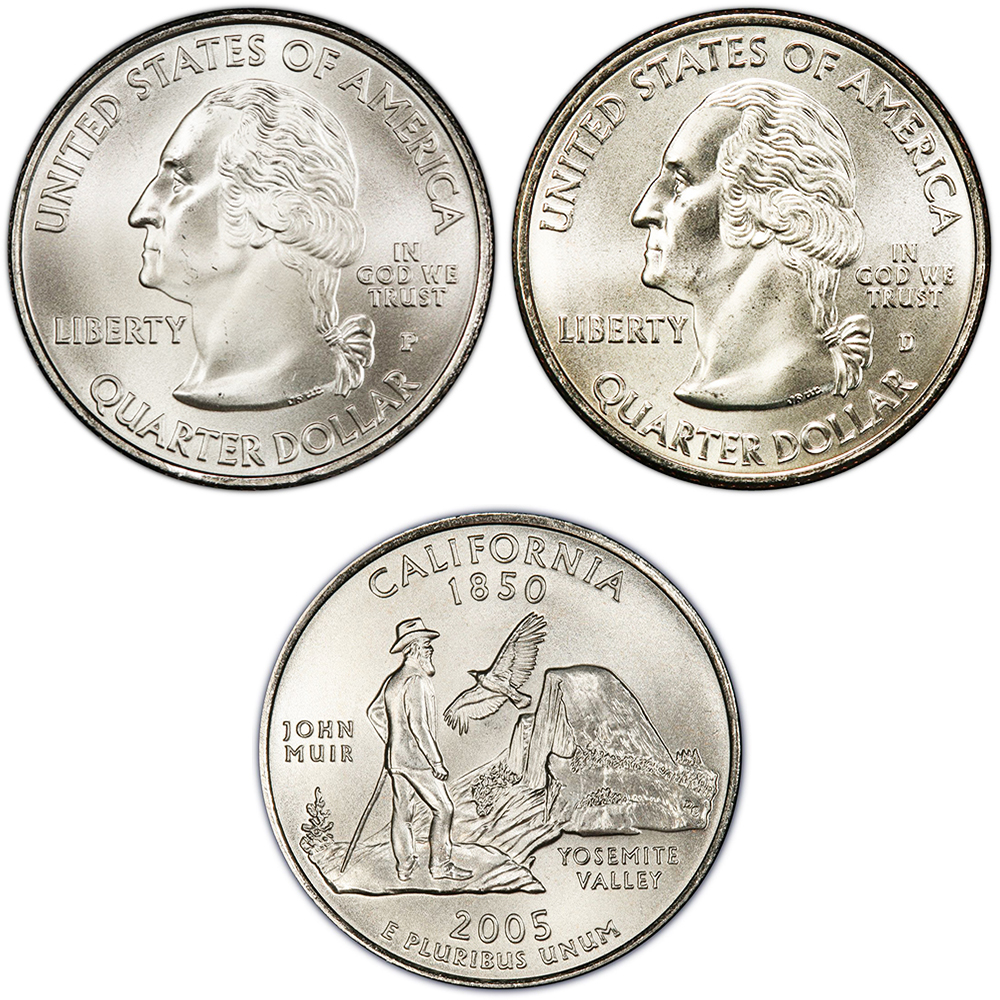 2005 California State Quarters - Surfcoins