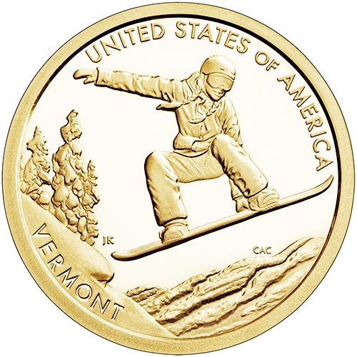 2022 Vermont American Innovation Dollars Snow Boarding – Surfcoins
