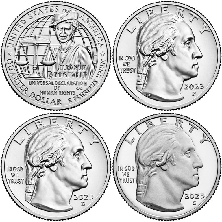 2023 American Women Quarters Eleanor Roosevelt - Surfcoins