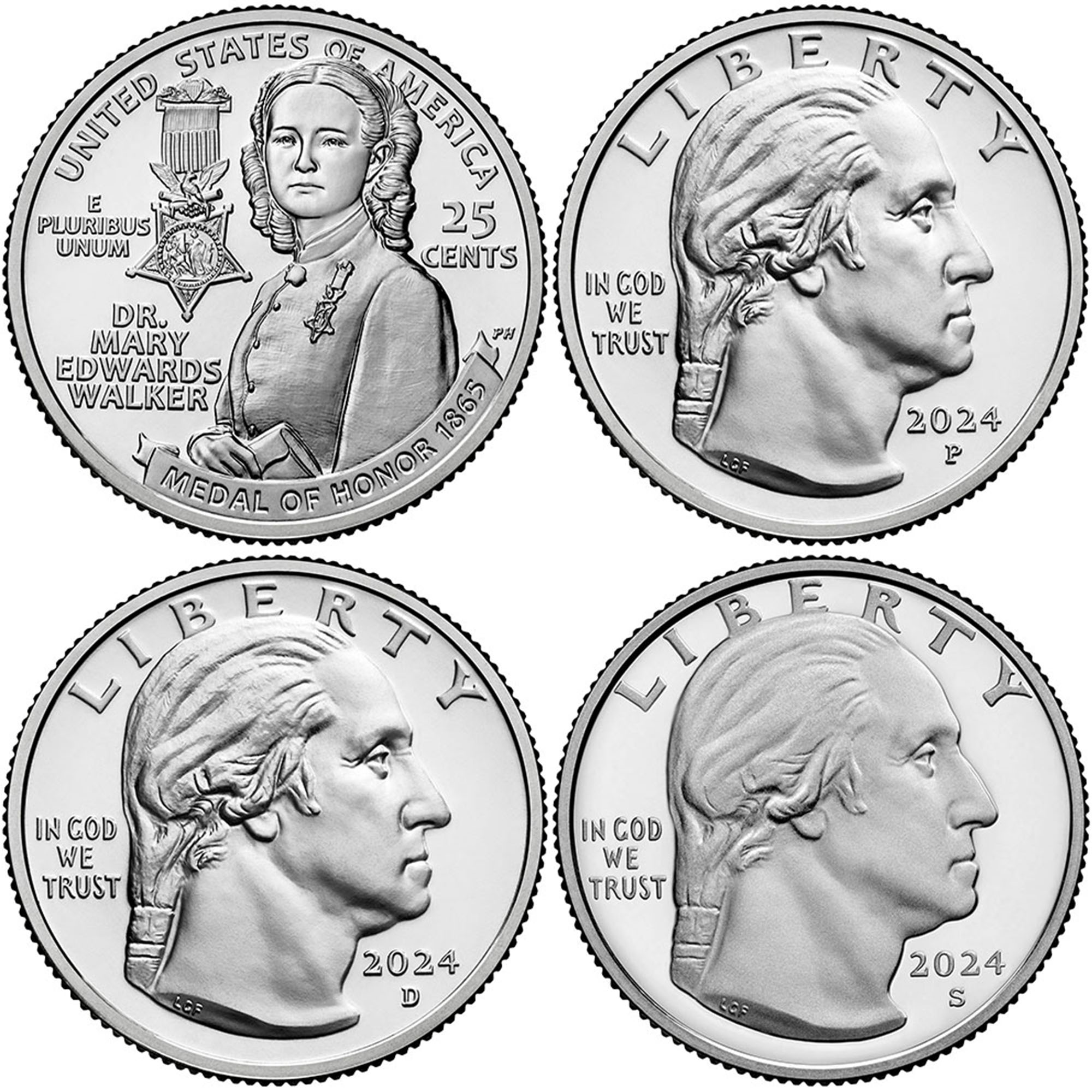 2024 American Women Quarters Dr. Mary Edwards Walker – Surfcoins