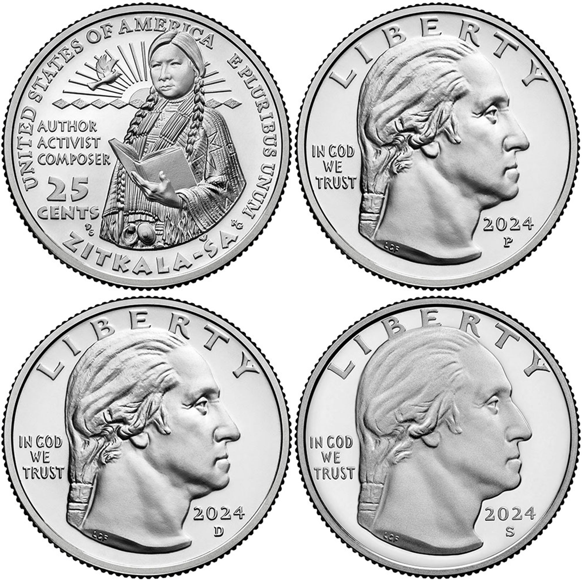 2024 American Women Quarters Zitkala-Sa – Surfcoins